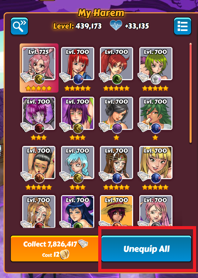 Recruit Equipment & Resonance - Kinkoid